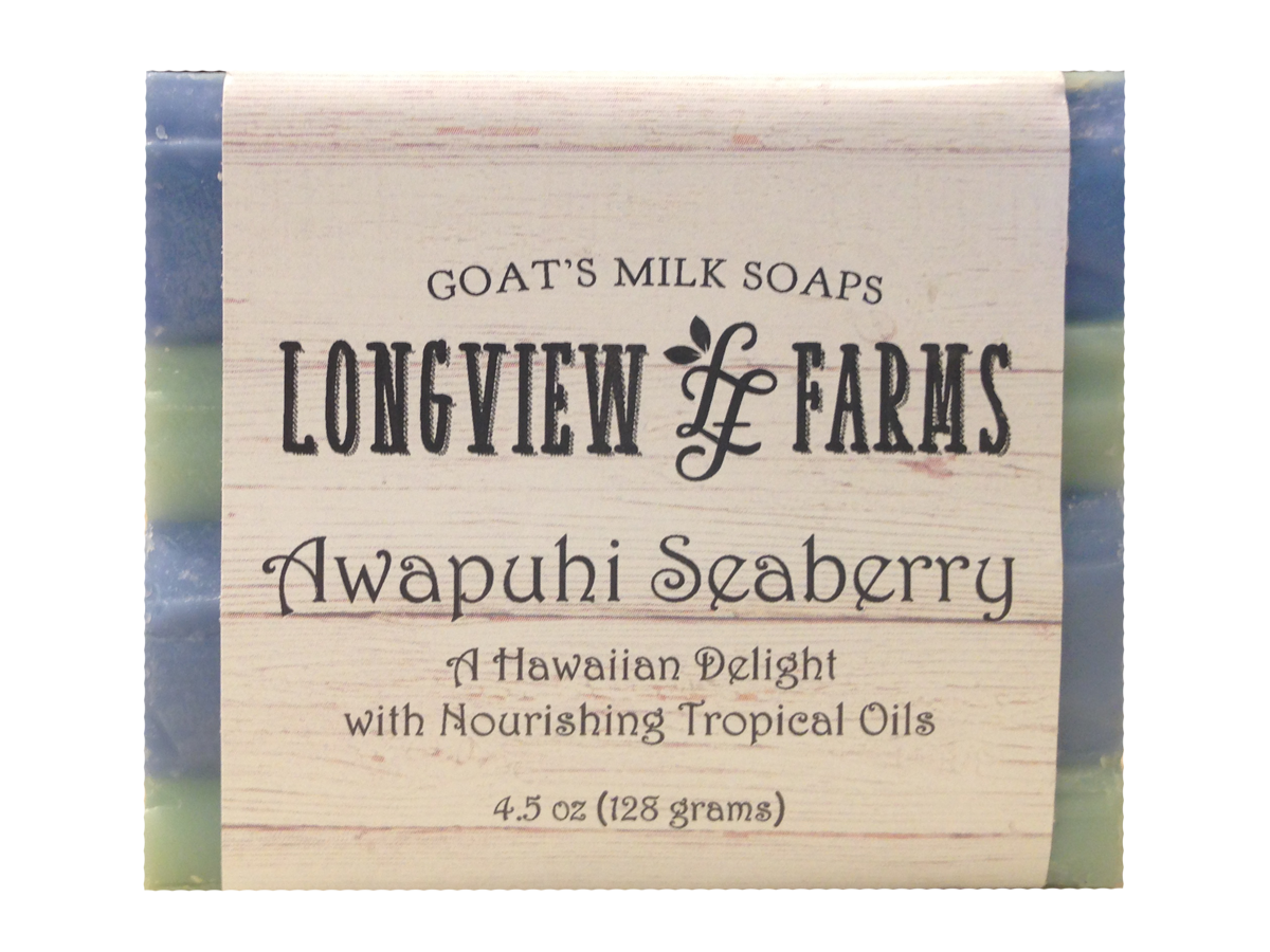 Awapuhi Seaberry – Longview Farms | Goats Milk Soaps